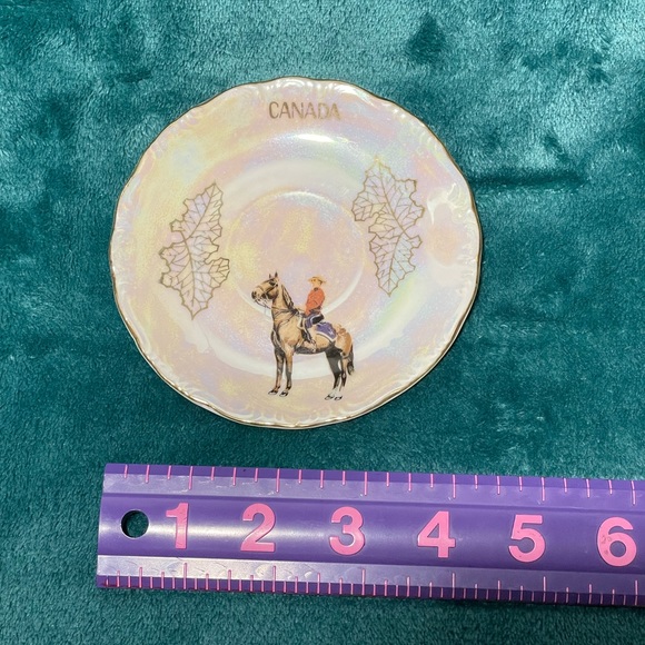 Vintage | Dining | Vintage Lusterware Royal Canadian Mounted Police Tea ...